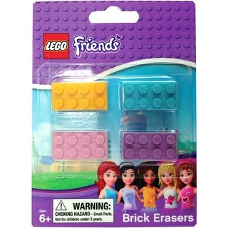 LEGO Friends Brick Erasers 4-Pack - multi - Bed Bath & Beyond - 19740099