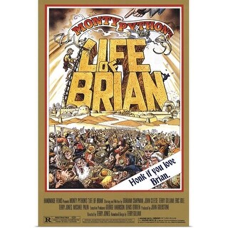 "Monty Pythons Life of Brian (1979)" Poster Print - Bed Bath & Beyond ...