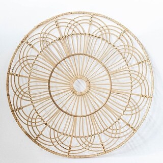 Round Flower Pattern Wall Decor - Bed Bath & Beyond - 40311508
