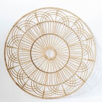 Round Flower Pattern Wall Decor - On Sale - Bed Bath & Beyond - 40311508