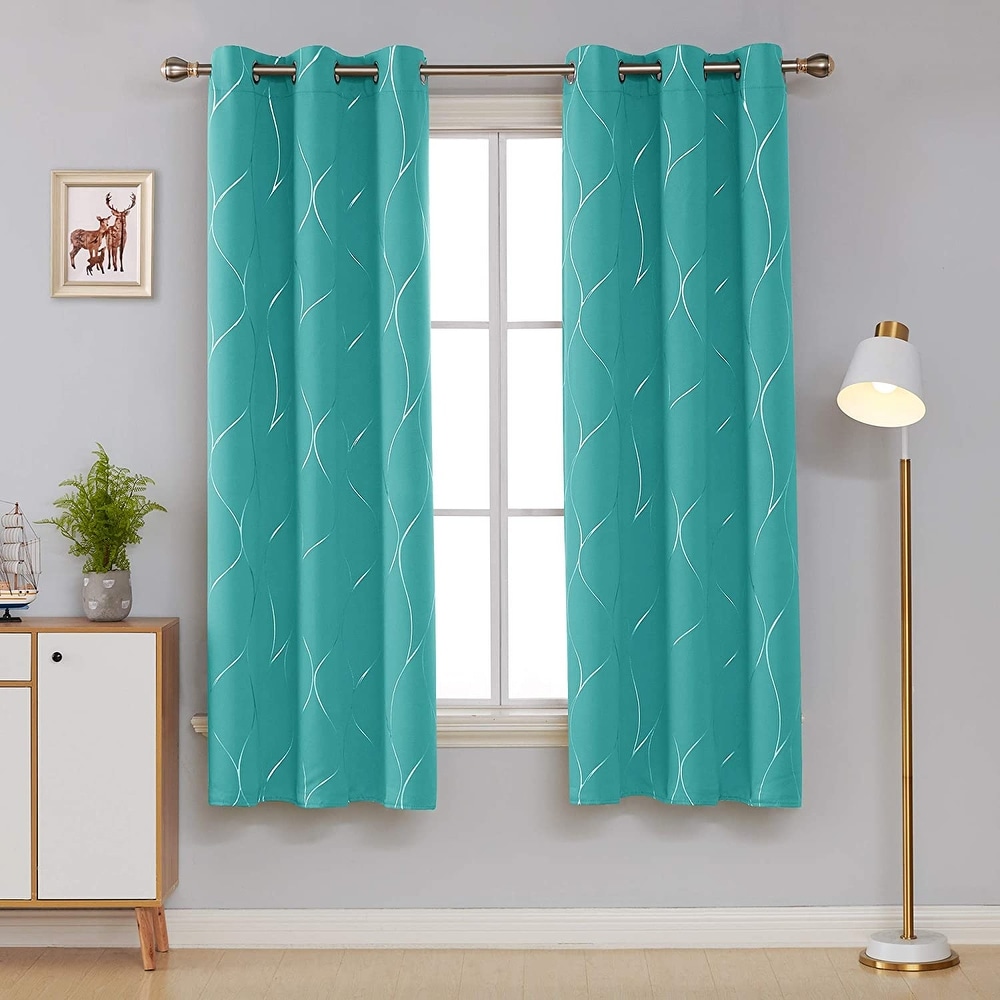 Blue 63 Inches Curtains - Bed Bath & Beyond