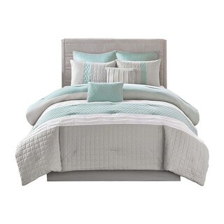 Gracie Mills Bryon 8-Piece Comforter Set - Bed Bath & Beyond - 40135881