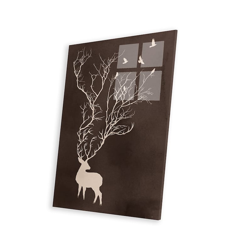 Oh Dear Print On Acrylic Glass by Rob Dobi - Overstock - 37557967