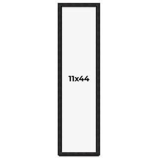 11x44 Shadow Box Black Rustic Barnwood Display Frame | 1.125 Inch - Bed ...