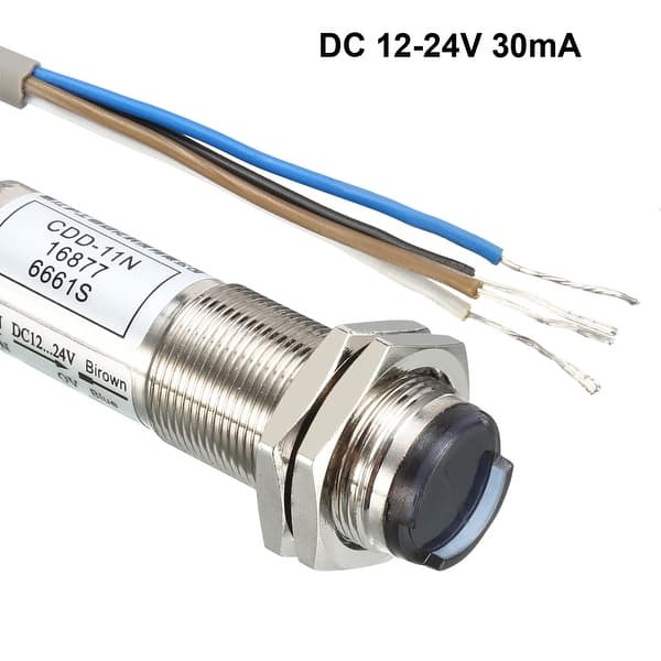 30mA Infrared Ray Diffuse Reflection Optical Sensor Switch DC 12-24V ...