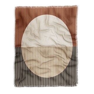 Sheila Wenzel-Ganny Minimal Neutral Line Geo Made To Order Throw ...