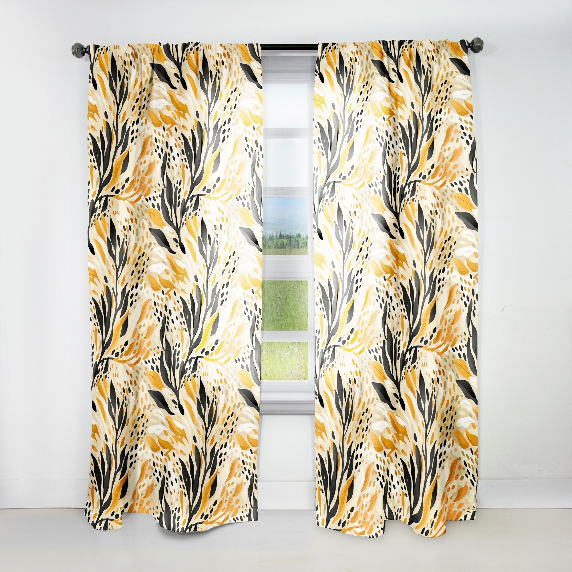 Abstract Curtains - Bed Bath & Beyond