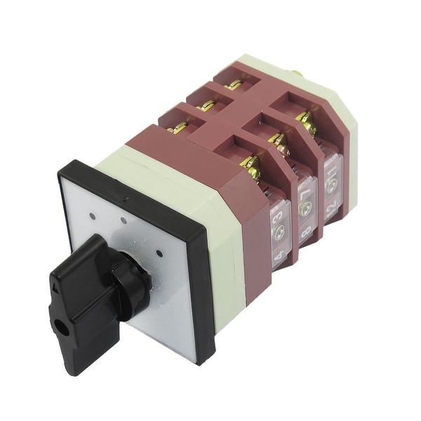 Latching AC 380V 16A 3 Position Cam Combination Changeover Switch ...