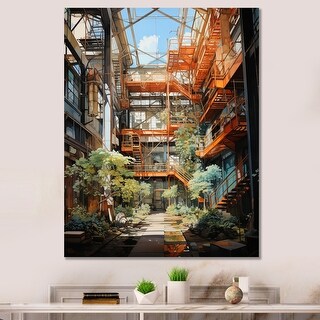 Designart "Factories Industrial Harmony III" Factories Wall Art Prints ...
