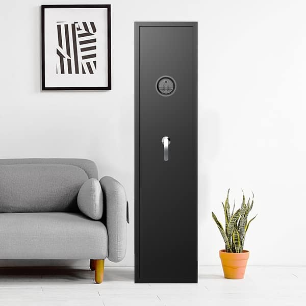 Large Rifle Safe with Inner Lock Box for Rifle Shotgun - Bed Bath ...