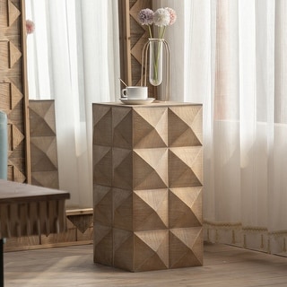 Embossed Pattern Design Retro Furniture Coffee Table - Bed Bath ...