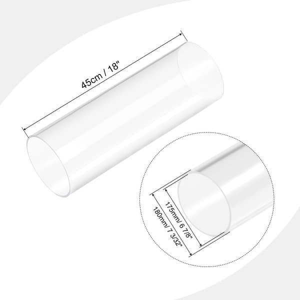 Acrylic Pipe Round Tube for Lamps and Lanterns Water Cooling System ...