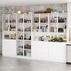 Modular Buffet and Display Cabinet - Modular Design in Pristine White ...