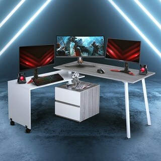 Rotating Multi Positional Modern Desk , You Customize The Position of ...
