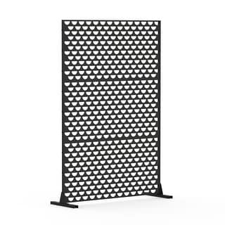Metal Privacy Screens and Panels with Free Standing Freestanding ...