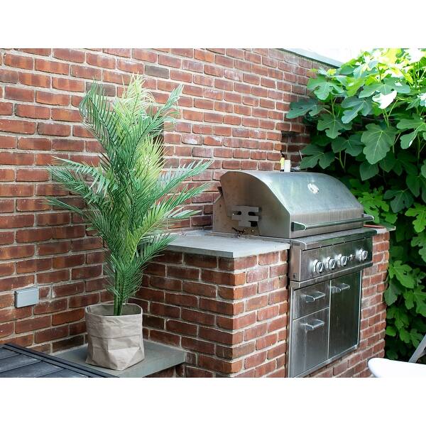 54 in. Tall Fluorescent Palm Tree with Planter - Bed Bath & Beyond ...