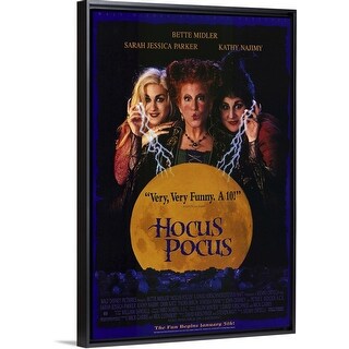 "Hocus Pocus (1993)" Black Float Frame Canvas Art - Bed Bath & Beyond ...