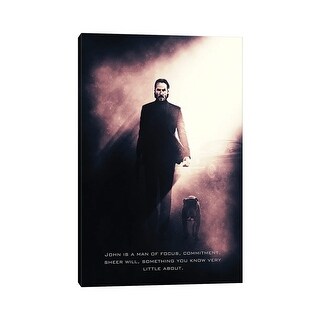 iCanvas "John Wick Tagline III" by Gab Fernando Canvas Print - Bed Bath ...