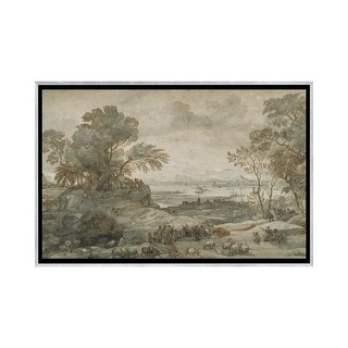 iCanvas "Landscape with Christ Preaching the Sermon on the Mount" by ...