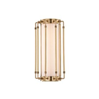 Hudson Valley Lighting Hyde Park Single Light 15" Tall Integrated LED ...