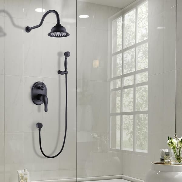 Vintage Style Bathroom Shower System With Rough-in Valve - Bed Bath ...
