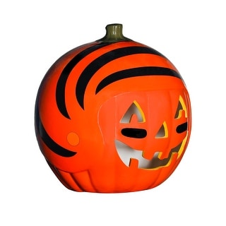 NFL Cincinnati Bengals Ceramic Pumpkin Helmet - Bed Bath & Beyond ...