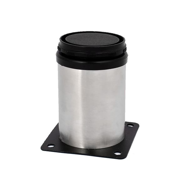 50mm x 80mm Metal Adjustable Cabinet Feet Leg Round Stand - Bed Bath ...