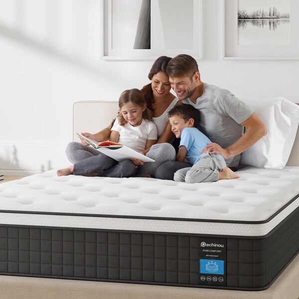 12 in Hybrid Mattress in a Box with Gel Memory Foam Back Pain Relief Cooling Medium Firm Support On Sale Bed Bath Beyond 40304753