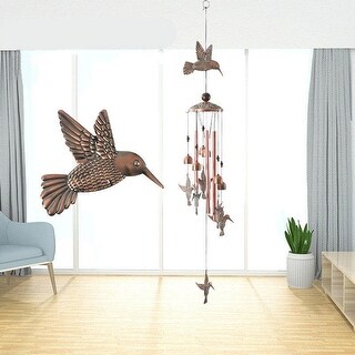 Hummingbird Bronze Wind Chimes - Bed Bath & Beyond - 40123085