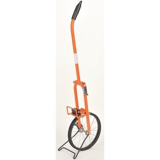Measuring Wheel: Single Wheel, 35 11/32 in Wheel Circumference, 11 1/2 ...