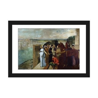 iCanvas "Semiramis Building Babylon, 1861 " by Edgar Degas - Bed Bath ...