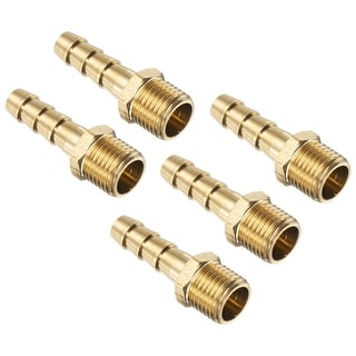 Brass Hose Barb Fittings Metric Male to Barb Fit Hose Barbed Pipe ...