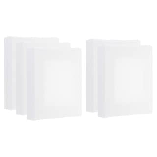 Painting Canvas Panels, 5 Pack 4x4 Inch Rectangle Blank Art Board ...