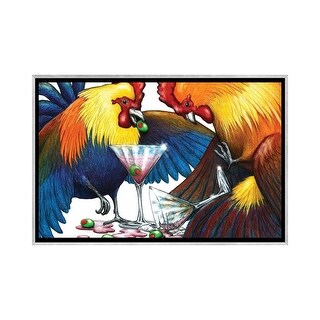 iCanvas "Party Fowl" by Don McMahon Framed - Bed Bath & Beyond - 37691224