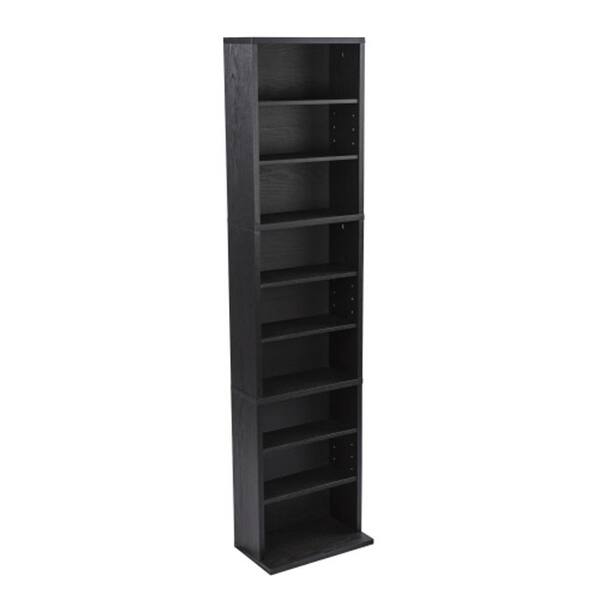 Modern storage Black storage furniture Particle Board storage rack ...