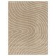 Luxe Weavers Modern Geometric Wave Area Rug, Stain Resistant Carpet ...