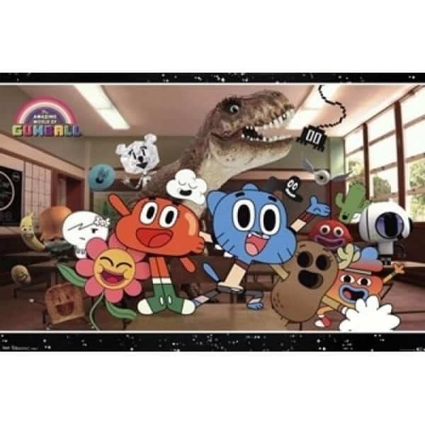 The Amazing World Of Gumball Class Poster Print Item Vartiarp2364 - Bed ...
