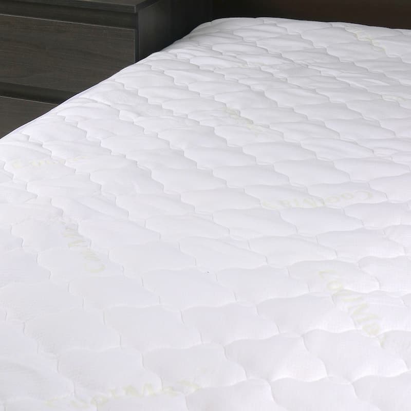 Arkwright Coolmax Bedding Mattress Pad - White - Bed Bath & Beyond ...