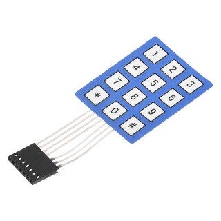 Switch Keypad DIY Keyboard 3x4 Blue 1 Pcs - Bed Bath & Beyond - 37058339
