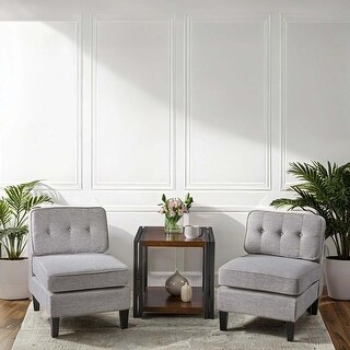 Modern Accent Chairs Set of 2, Comfy chair for Bedroom, Living Room ...