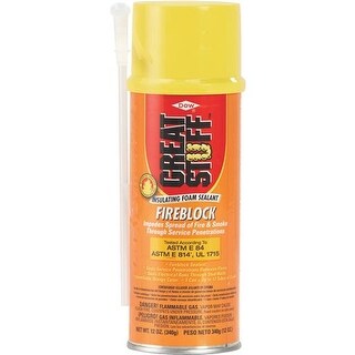 Dow Chemical Co. 12Oz Fireblock Sealant 306179 Unit: EACH - Bed Bath ...