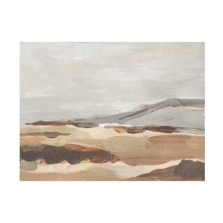 Annie Warren 'Dusky Mountain I' Canvas Art - Bed Bath & Beyond - 39536705