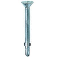 Ramset 21380 Teks Plymetal Self-Drilling Screws, 10" x 1-7/16" - Bed ...