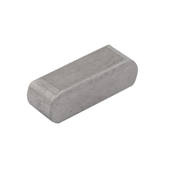 15mmx5mmx5mm 304 Stainless Steel Key Stock Keystock Round Ended 4pcs ...