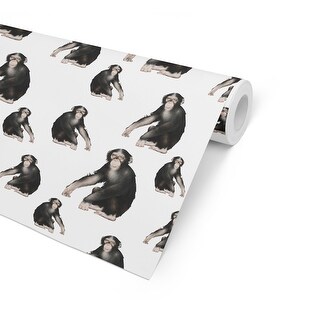 MONKEY Peel and Stick Wallpaper By Terri Ellis - 16' - Bed Bath ...