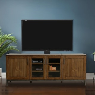 Abbyson Marty 72 Inch Wood Media Console - 72 Inch - Bed Bath & Beyond ...