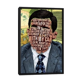 iCanvas "Michael Scott" by Nate Jones Design Framed - Bed Bath & Beyond ...