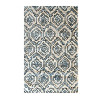 Ivory Modern Geometric Havana Area Rug - Bed Bath & Beyond - 39459894