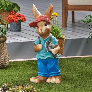 Outdoor Decorative Rabbit Planter - Bed Bath & Beyond - 41484132