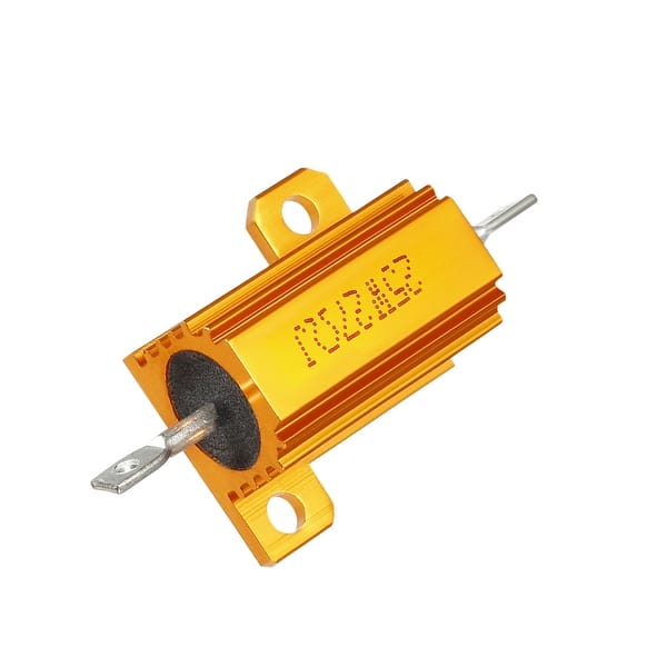 25W 27 Ohm Aluminium Housing Chassis Mount Wirewound Power Resistors ...